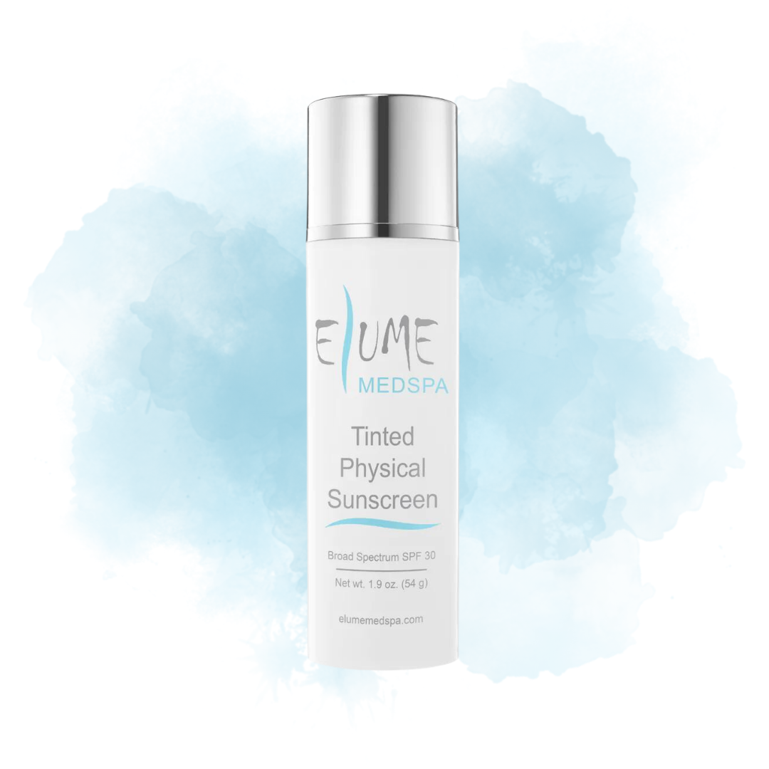 Tinted Physical Sunscreen | UVB Physical Sunscreen | Elume Med Spa